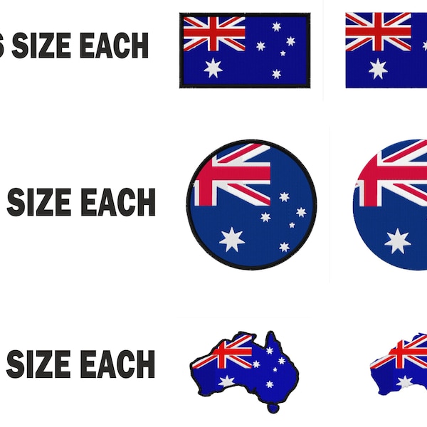 Map Australia Embroidery - Etsy