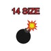 Multiple Size Embroidery Design Bomb Explosive Boom Instant Download ...