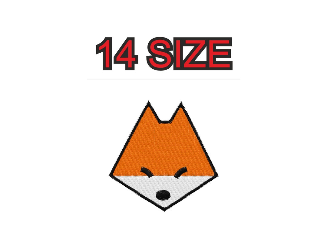 Multiple Size Embroidery Design Fox Instant Download Files Patterns ...