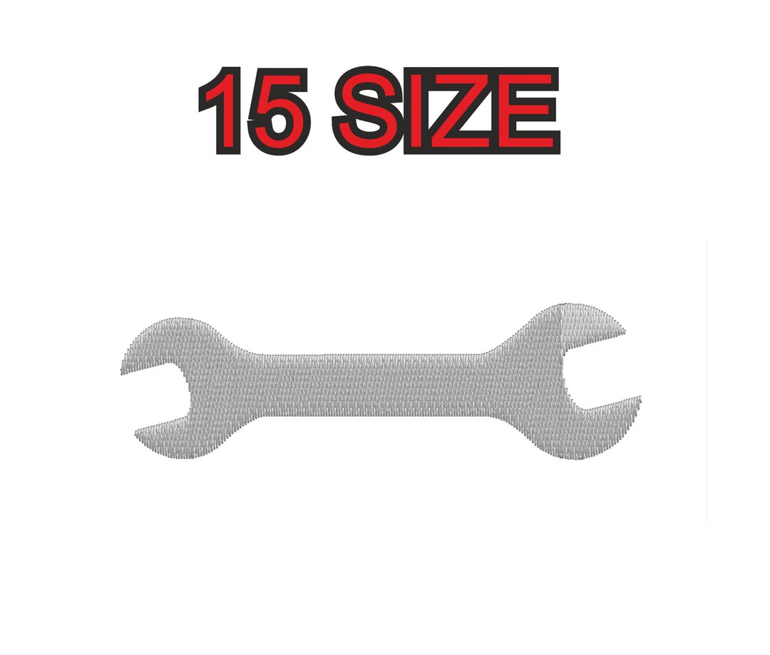 Embroidery Design Wrench Tools Multiple Size Embroidery Design ...