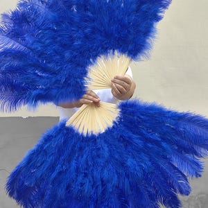 Burlesque Fans,dance Feather Fans,,ostrich Feather Fans,size ...
