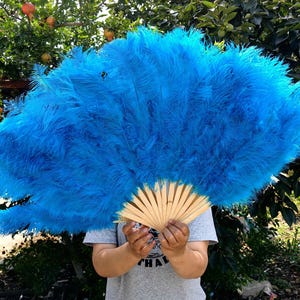 Burlesque Fans,dance Feather Fans,,ostrich Feather Fans,size ...