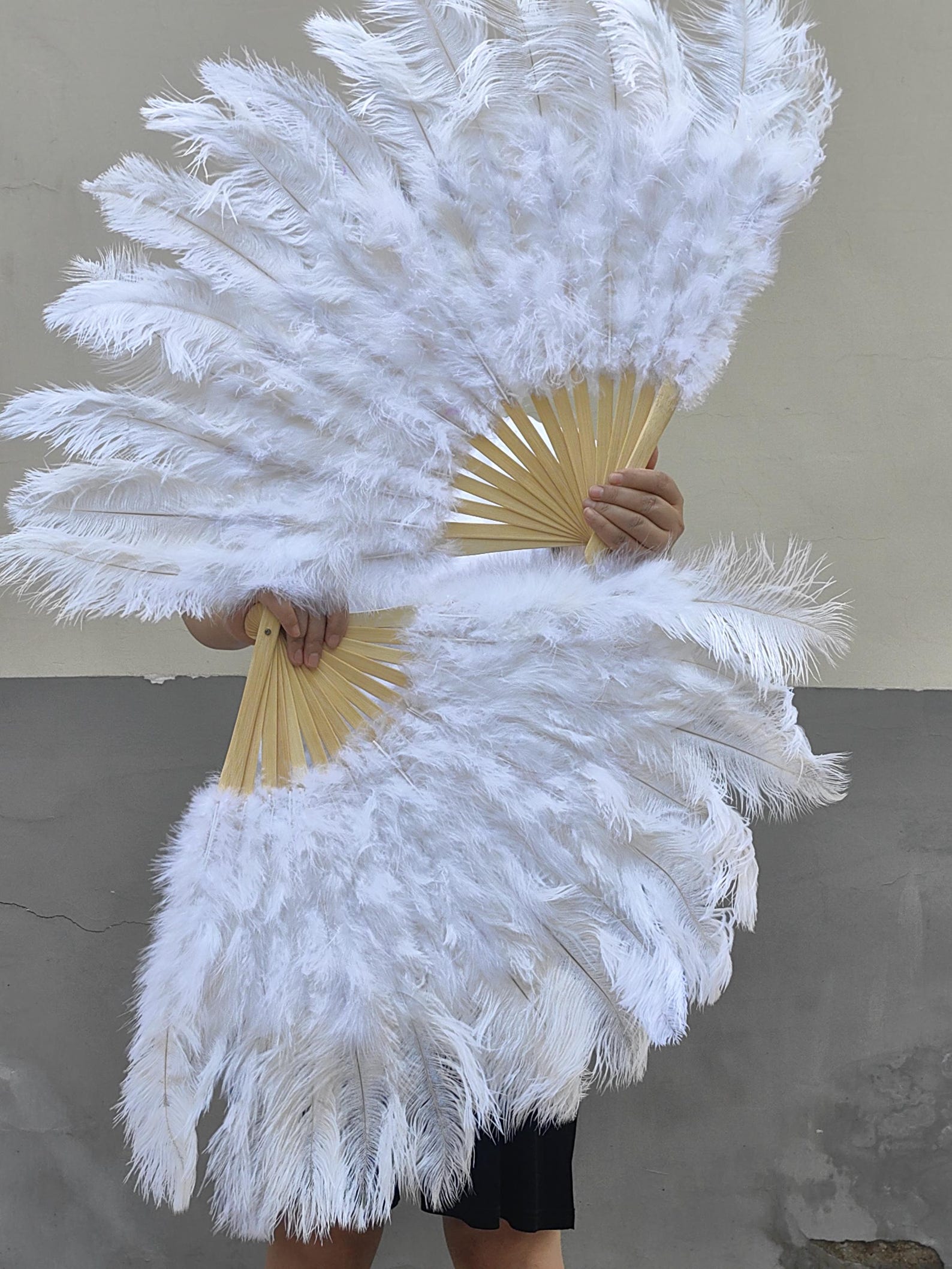Burlesque Fans,dance Feather Fans,,ostrich Feather Fans,size ...