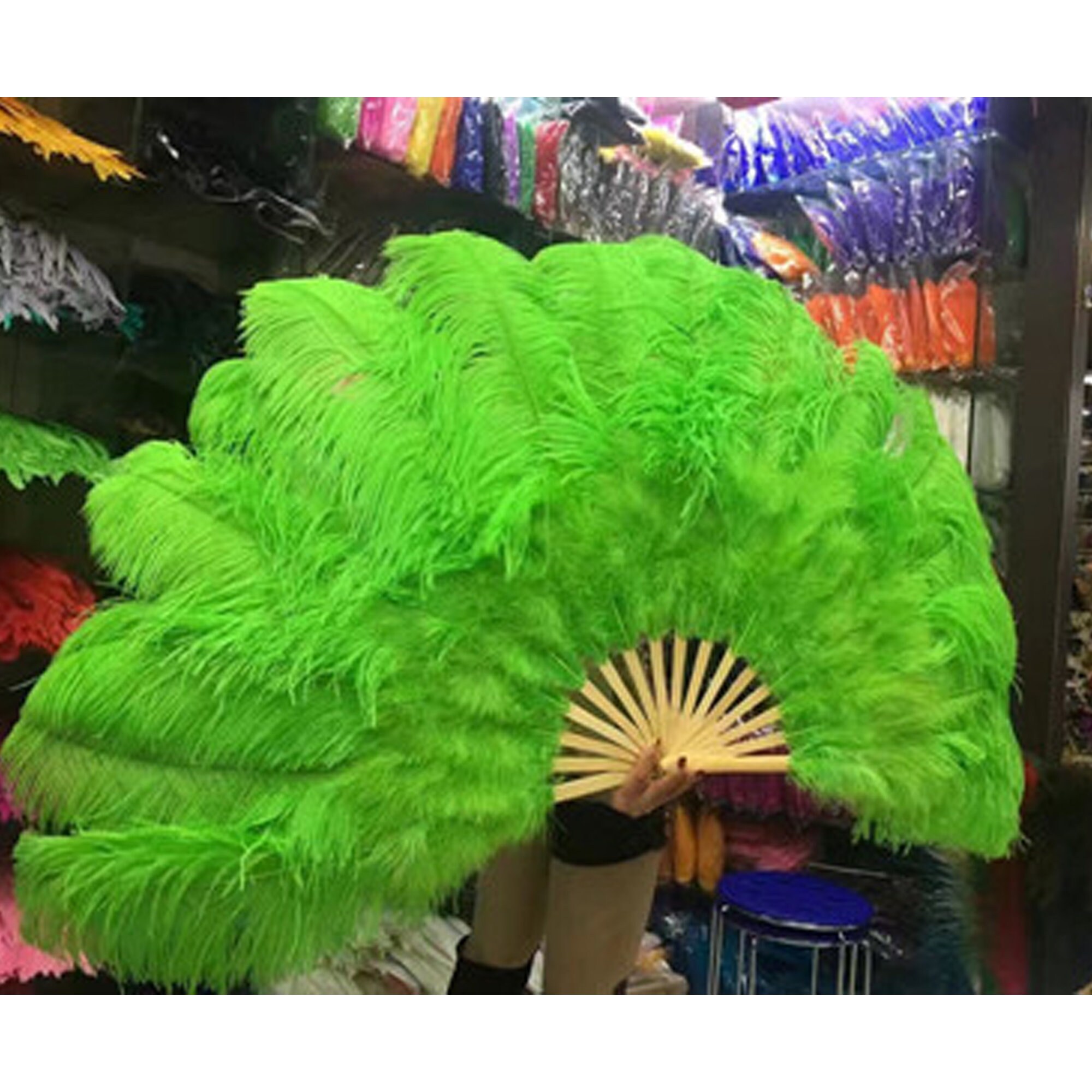 Burlesque Fansdance Feather Fansostrich Feather | Etsy