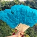 Burlesque Fans,dance Feather Fans,,ostrich Feather Fans,32inchx18inch ...
