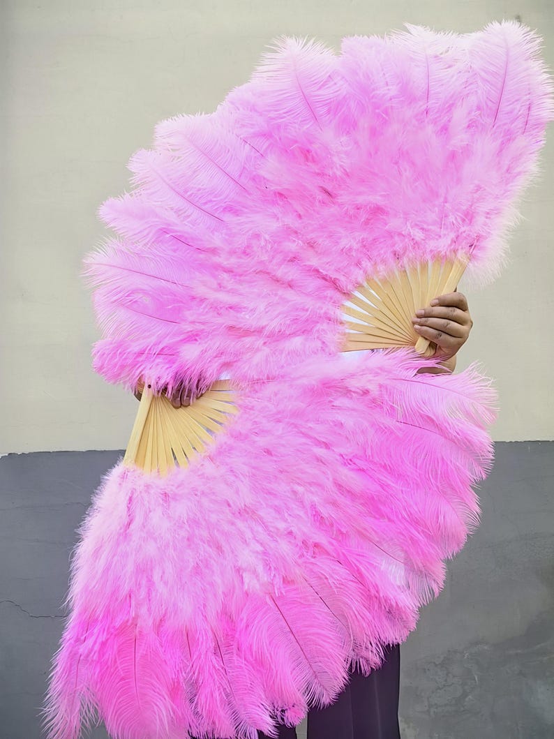 Burlesque Fans,dance Feather Fans,,ostrich Feather Fans,size ...