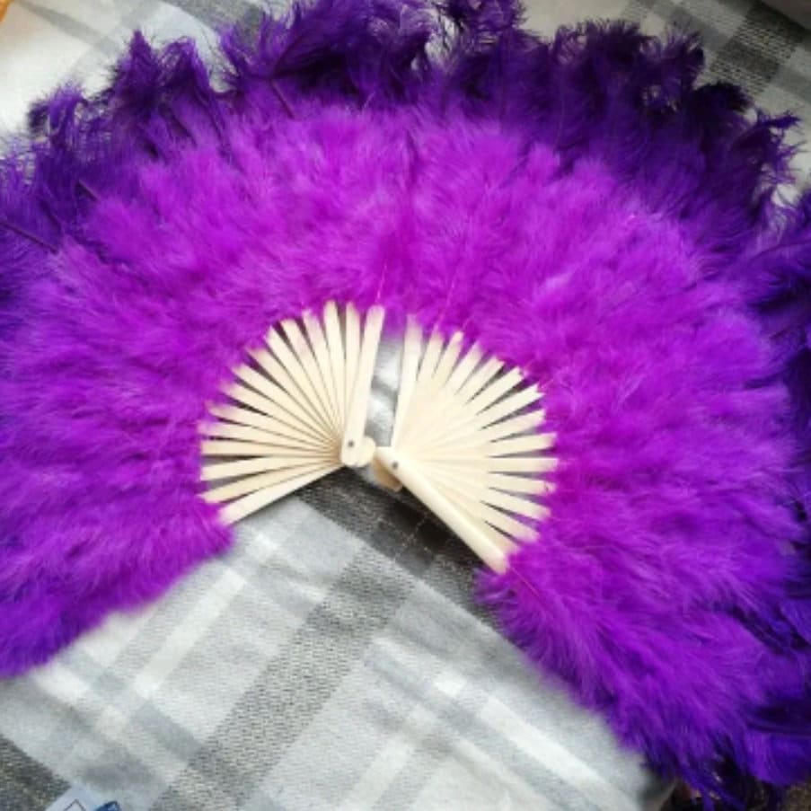Burlesque Fans,dance Feather Fans,,ostrich Feather Fans,size ...