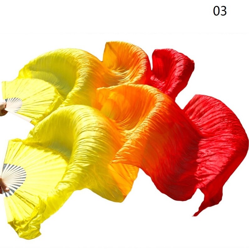 Belly Dance Costume,belly Dance Fan Veils,you Will Get 2fans,siza ...