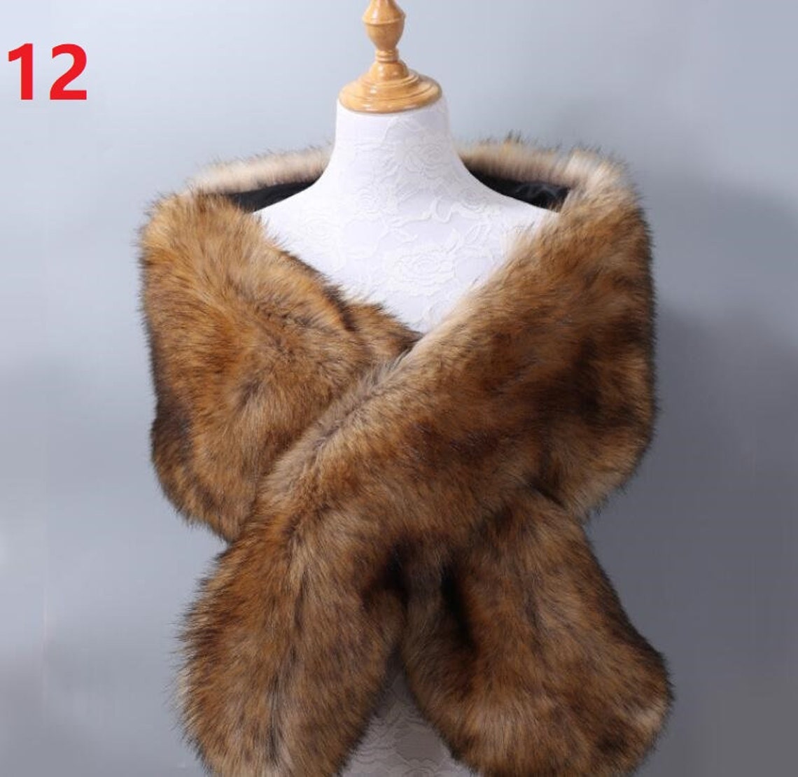 Wedding faux fur bridal shawl wrap Wedding Fur shrug Fur | Etsy