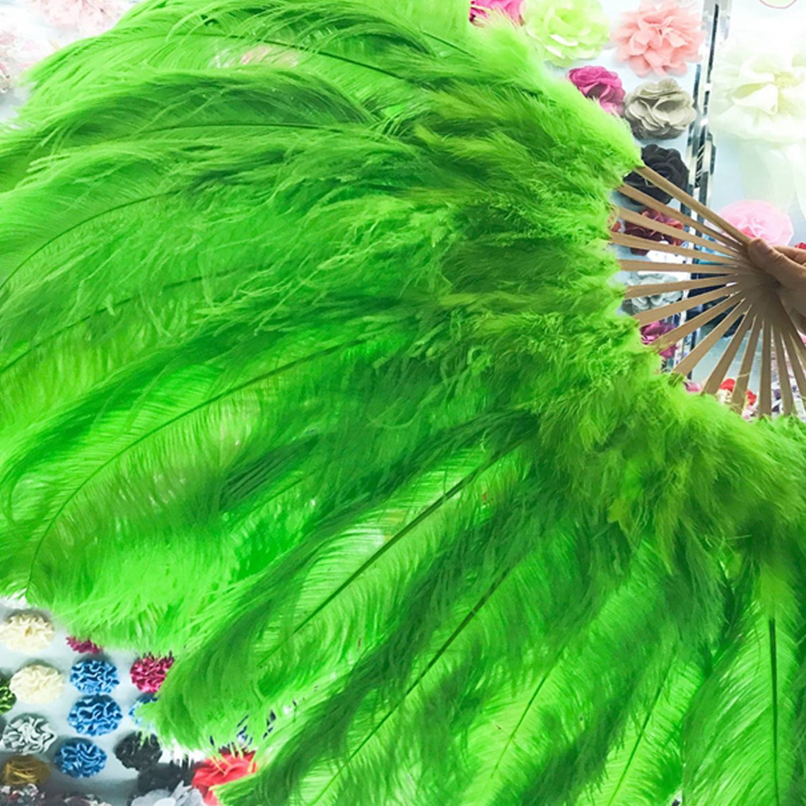 Burlesque fansDance Feather Fansostrich feather | Etsy