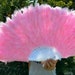 Feather Dance Burlesque Fans 32inchx18inch Wedding Bridal Feather ...