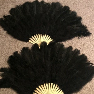 Burlesque Fans,dance Feather Fans,,ostrich Feather Fans,size ...