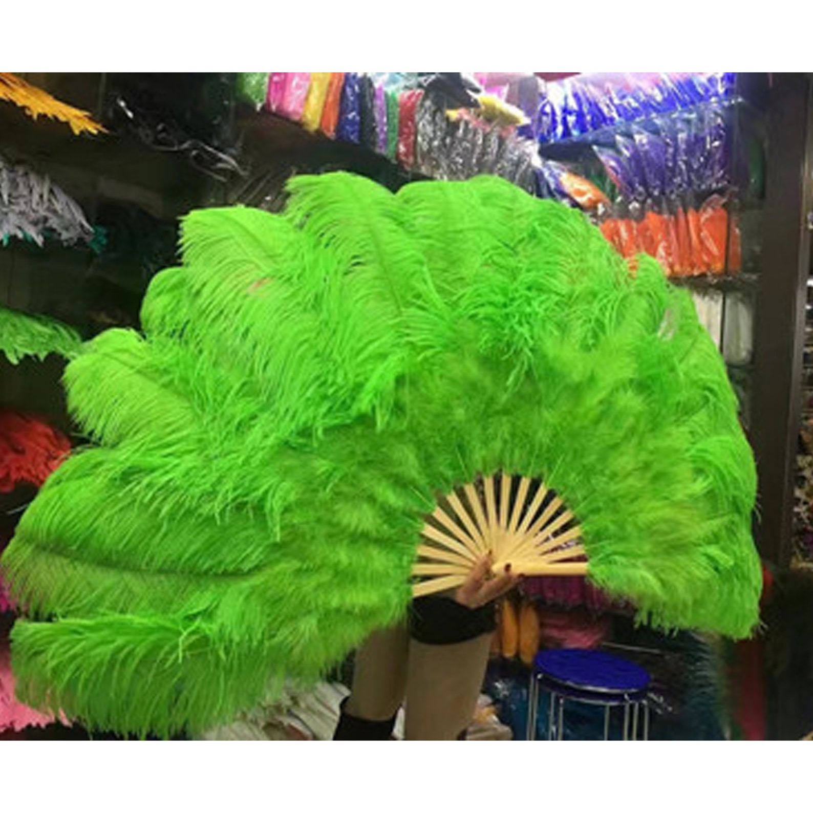 Burlesque Fansdance Feather Fansostrich Feather | Etsy