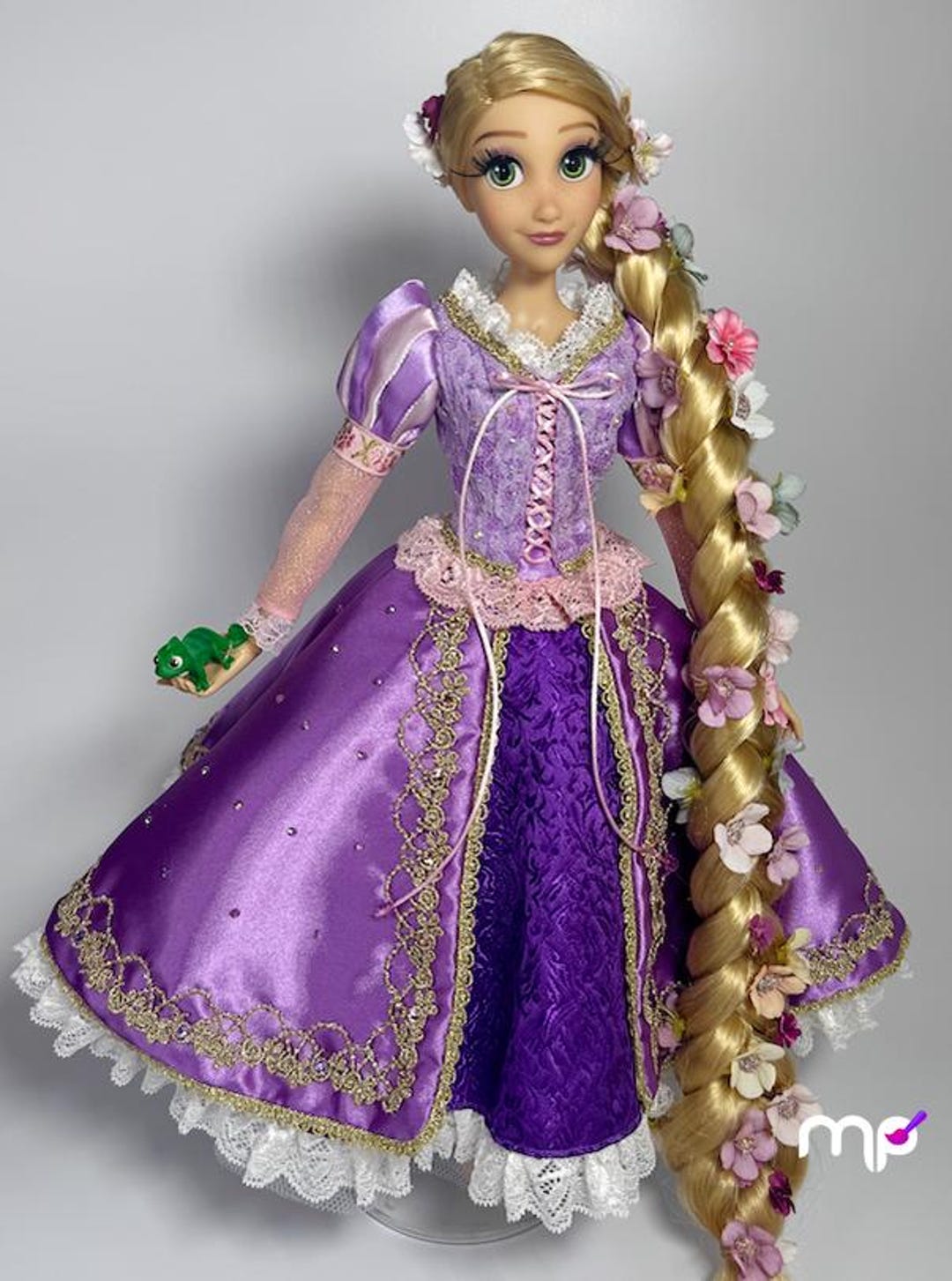 Rapunzel Doll Dress Commission for Judy Villa Only - Etsy