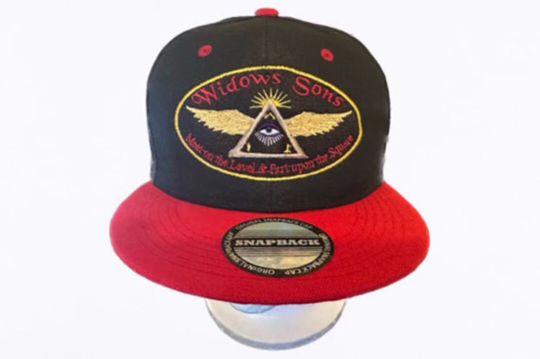 Widows Sons Freemasonry Masonic Flat Bill Hat Snap Back - Etsy