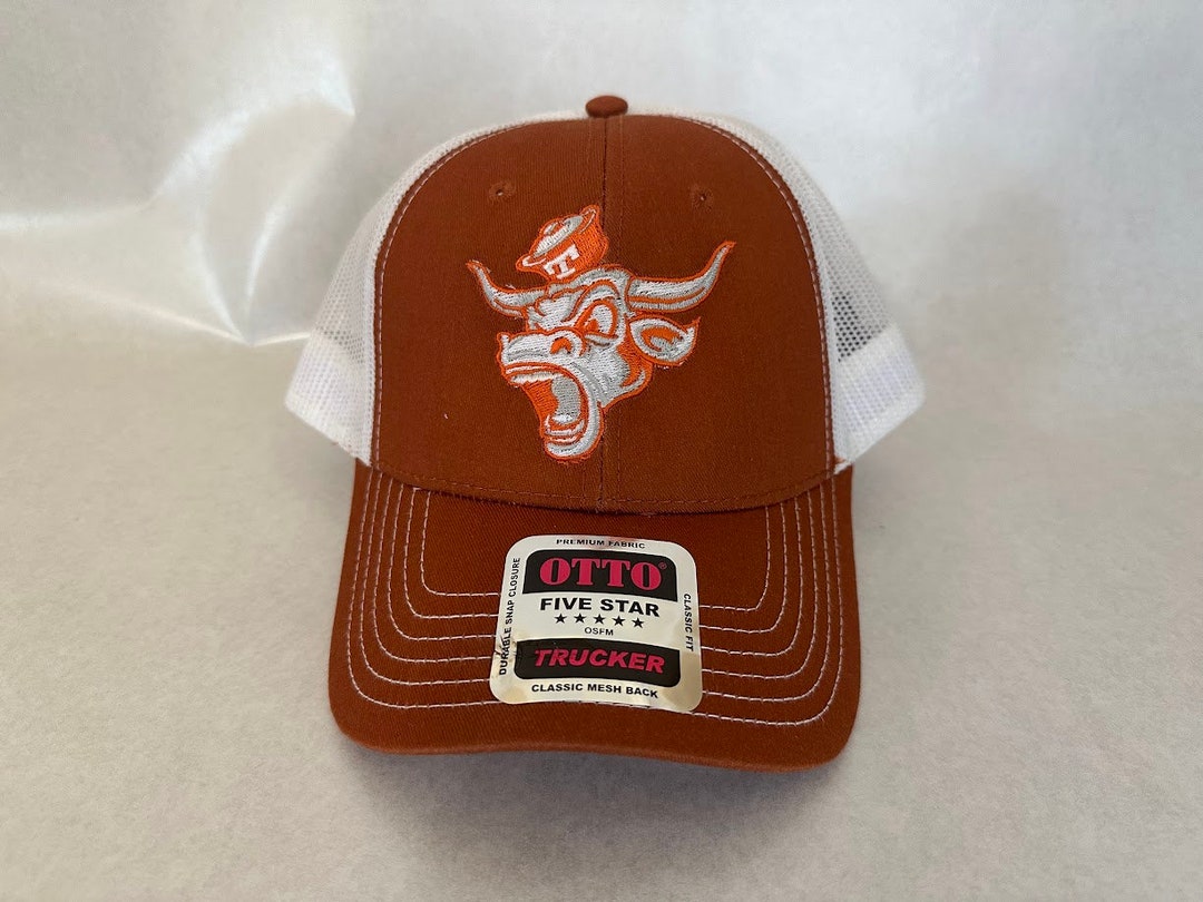 Texas Burnt Orange Bevo Snapback Hat - Etsy