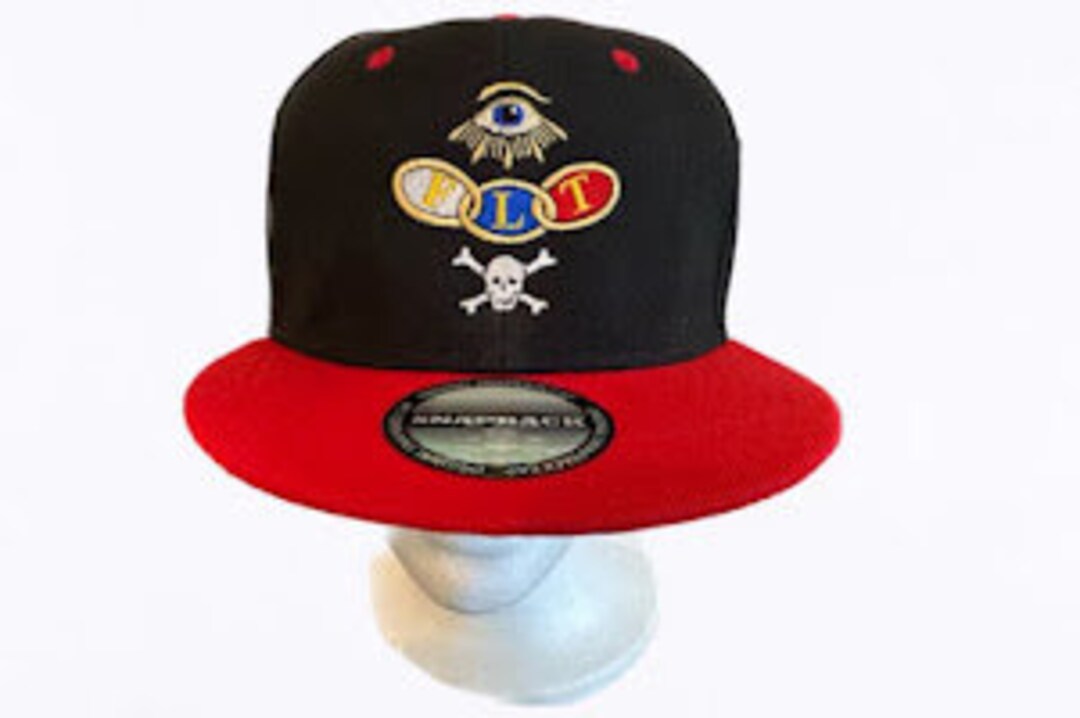 Odd Fellows Masonic Flat Bill Hat Snap Back, Embroidered Baseball Hat ...