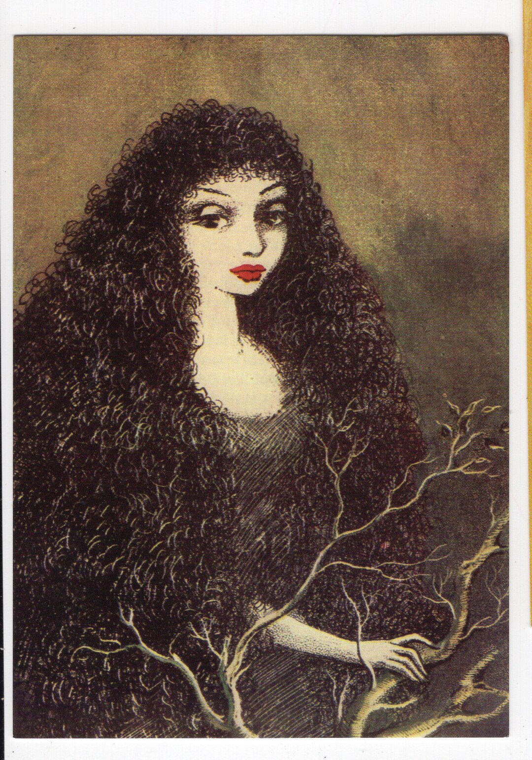 Vintage Snow White Brothers Grimm Art Postcard - British Library ...