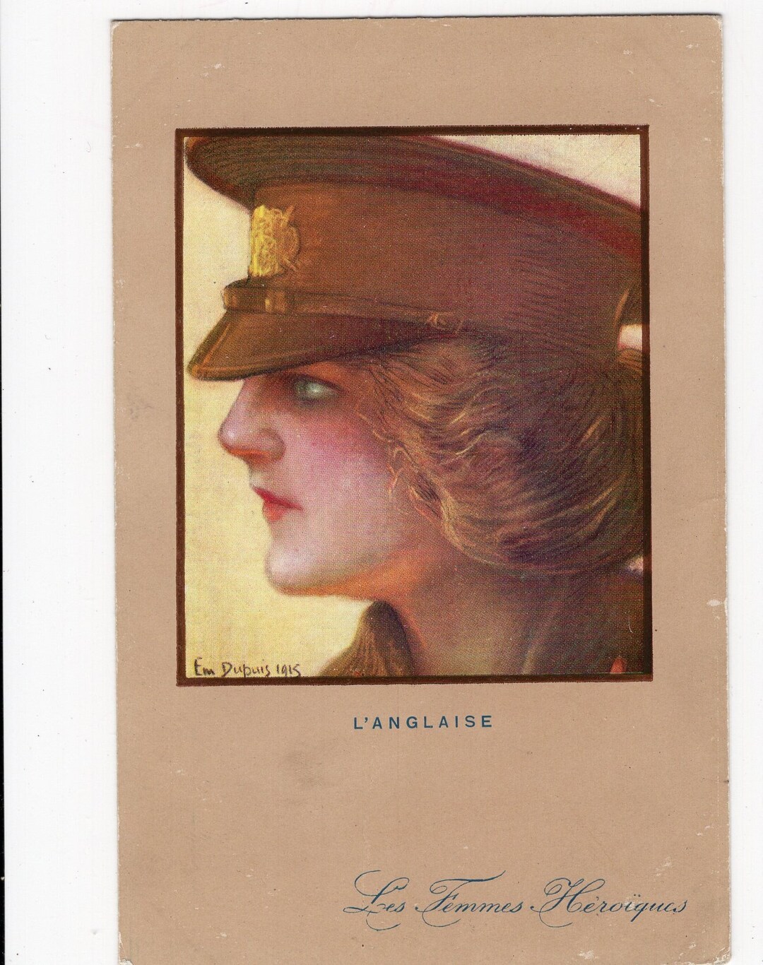 Antique French Feminist Postcard Le Femmes Heroiques Heroic - Etsy