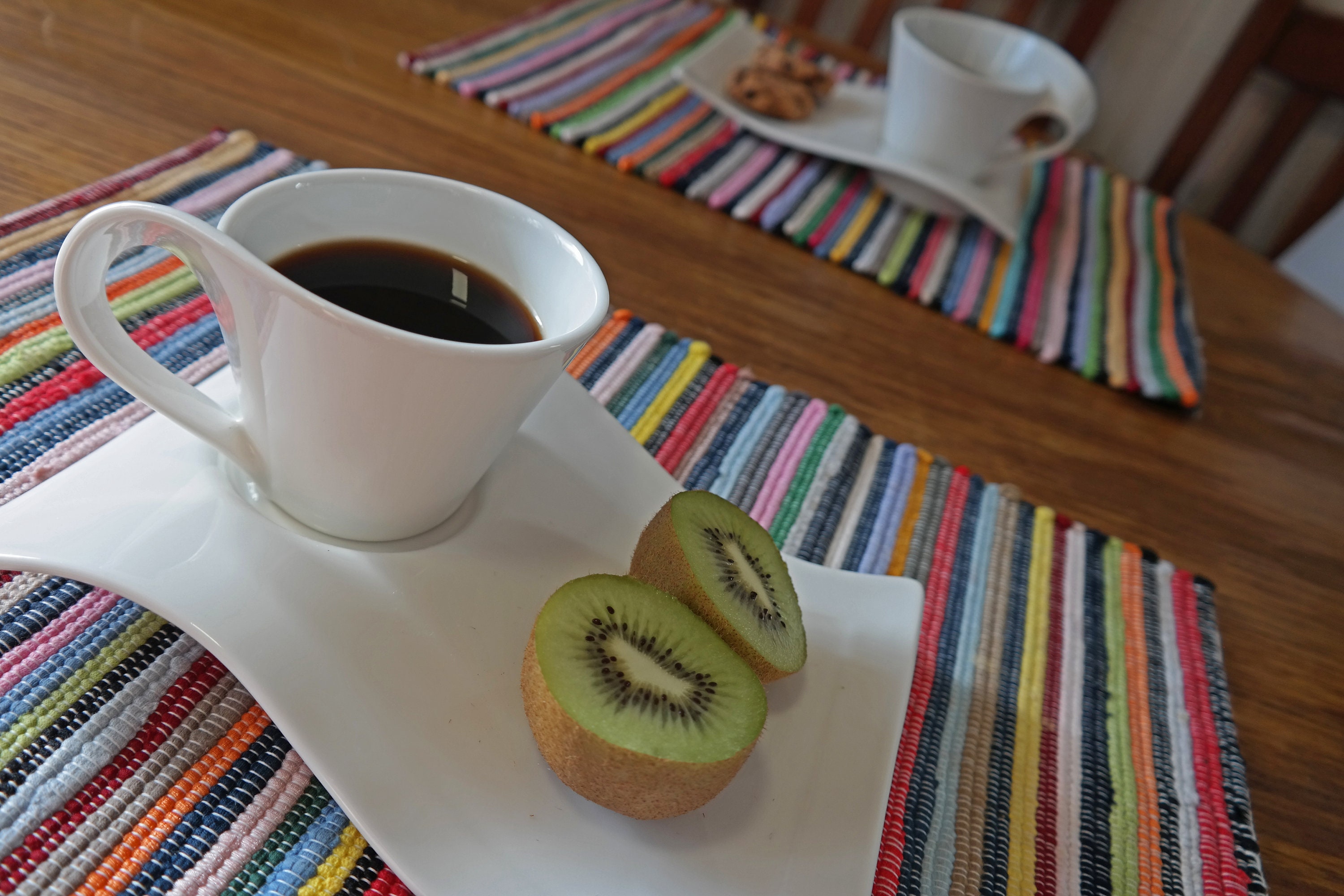 Set of 6 Multicolors Placemats Handmade Woven Placemats | Etsy