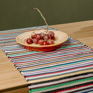 Multicolor Table Runner | Handmade Woven Table Runner | Home Decor ...