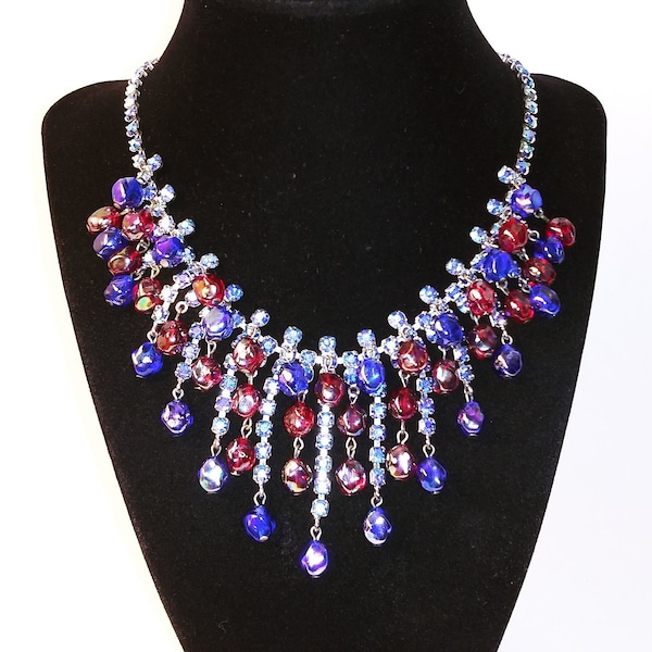 Rhinestone Waterfall - Etsy