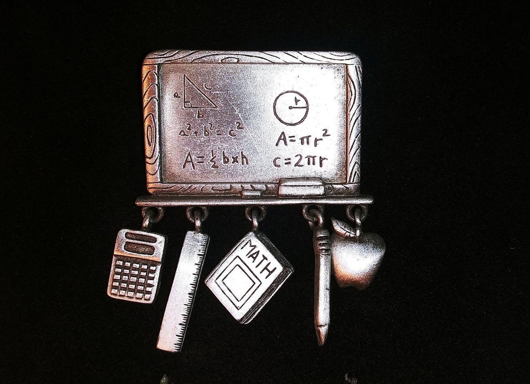 JJ Pin Brooch, Teachers Pin Brooch, Math Lovers Pin, JJ Teachers Pin ...