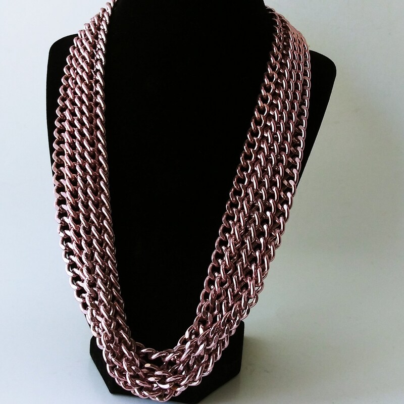 Big Chain Necklace - Etsy