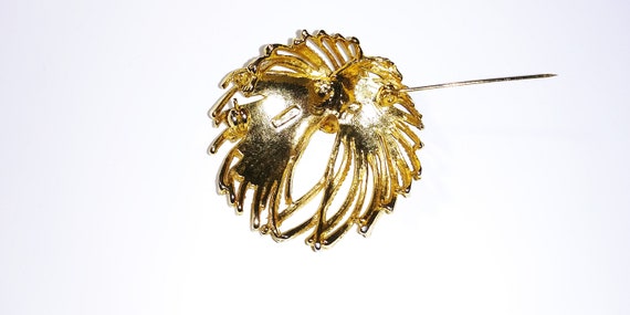 Monet Mirador haystack, Monet gold pin, Mirador brooc… - Gem