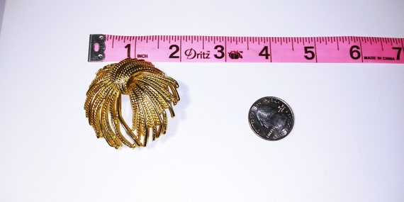Monet Mirador haystack, Monet gold pin, Mirador brooc… - Gem