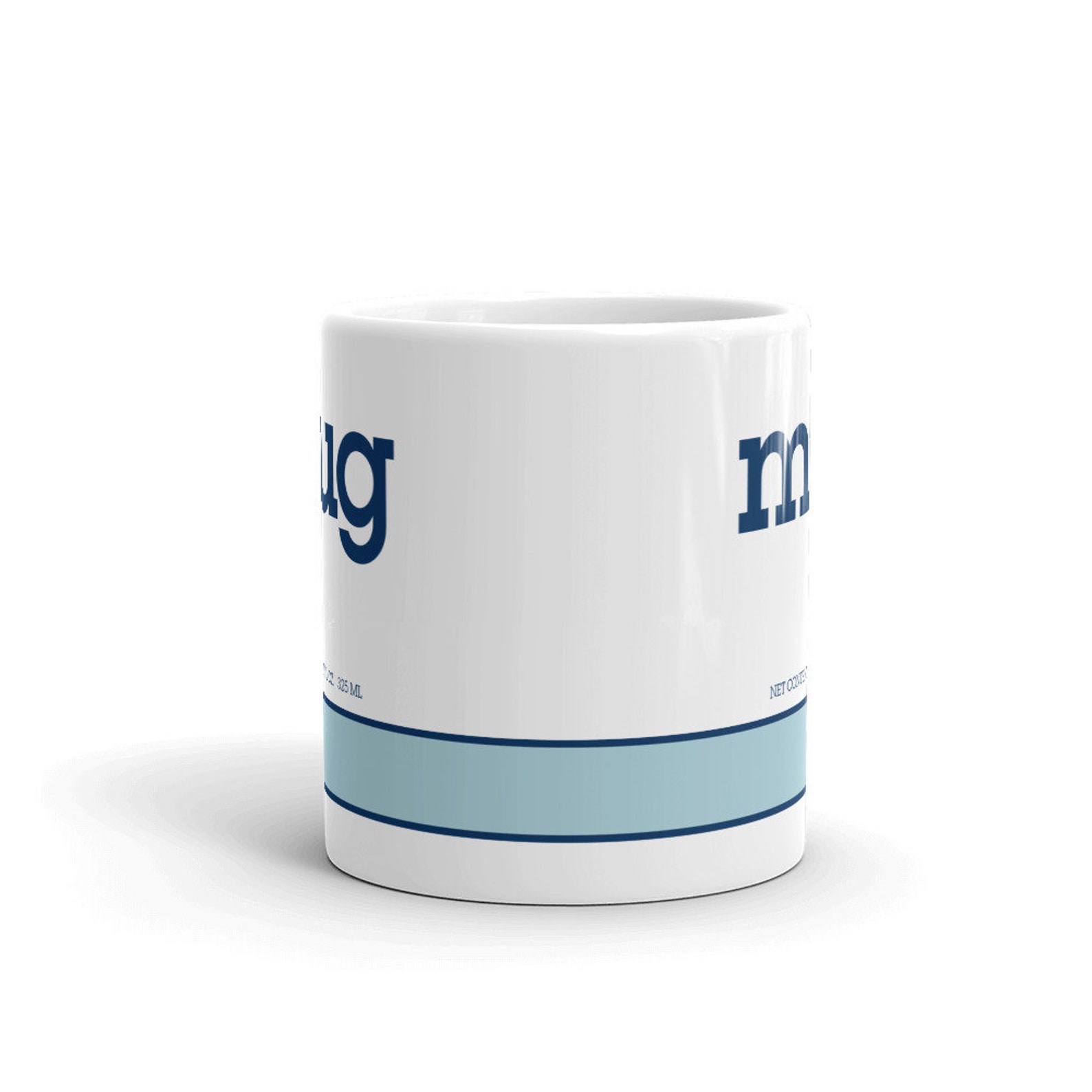 Plain Wrap Mug - Repo Man Generic Mug - Repo Man Mug - Generic Coffee ...