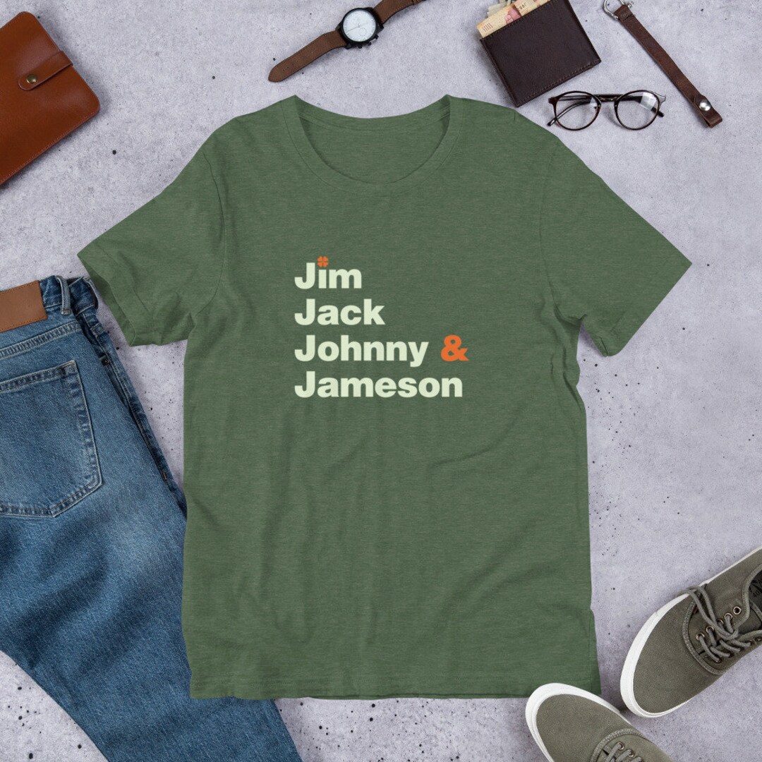 Jim Jack Johnny & Jameson St Patricks Day Tee - Etsy