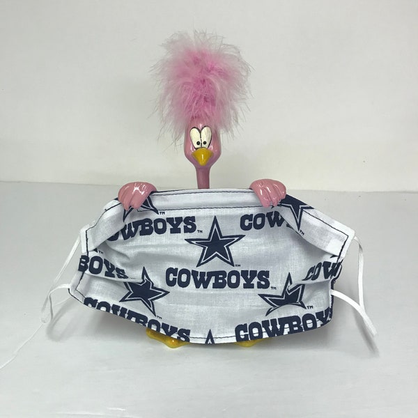 Dallas Cowboys Face Mask - Etsy