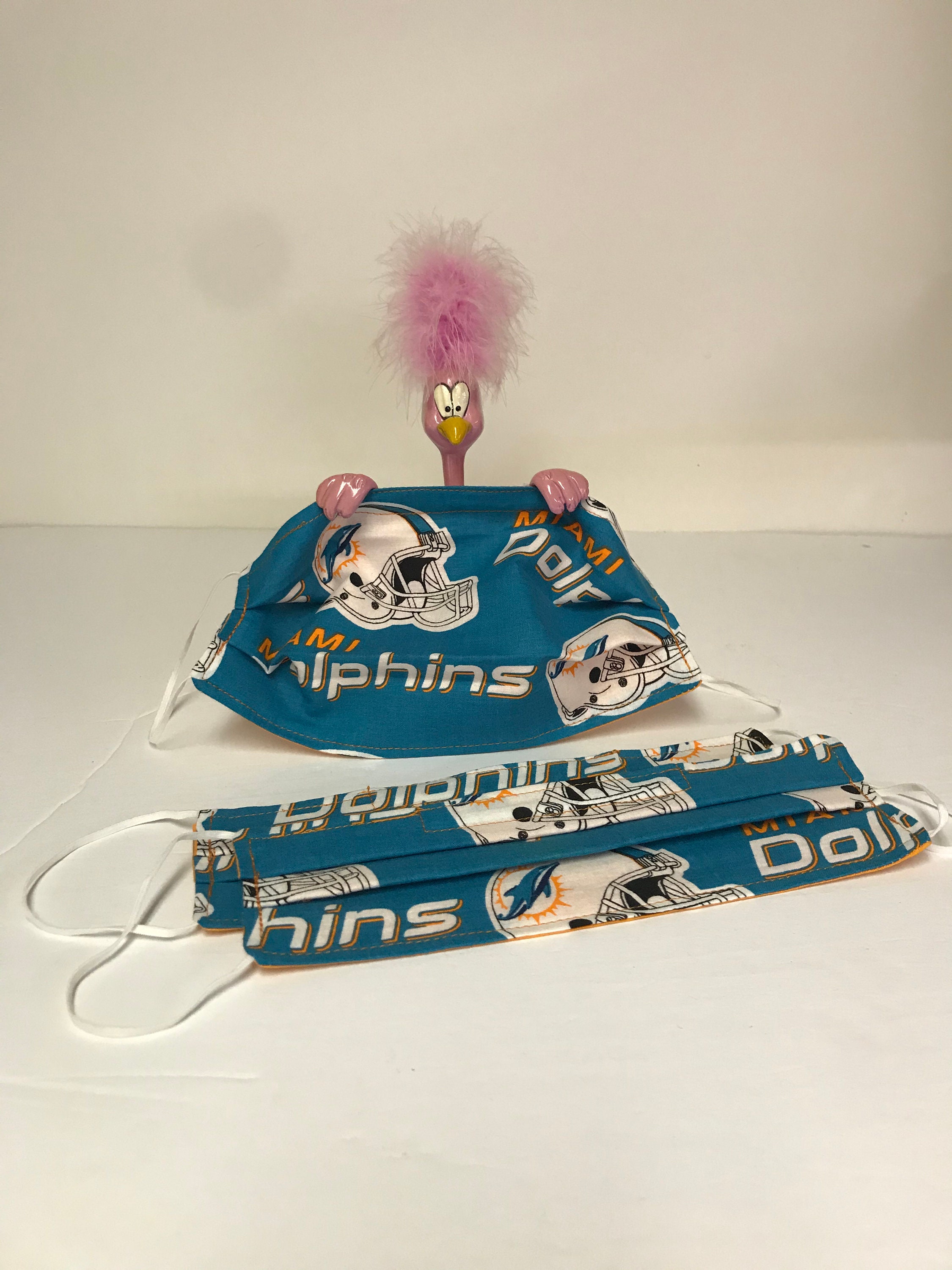 Set of Three, Mens miami Dolphins , Face Masks - Etsy