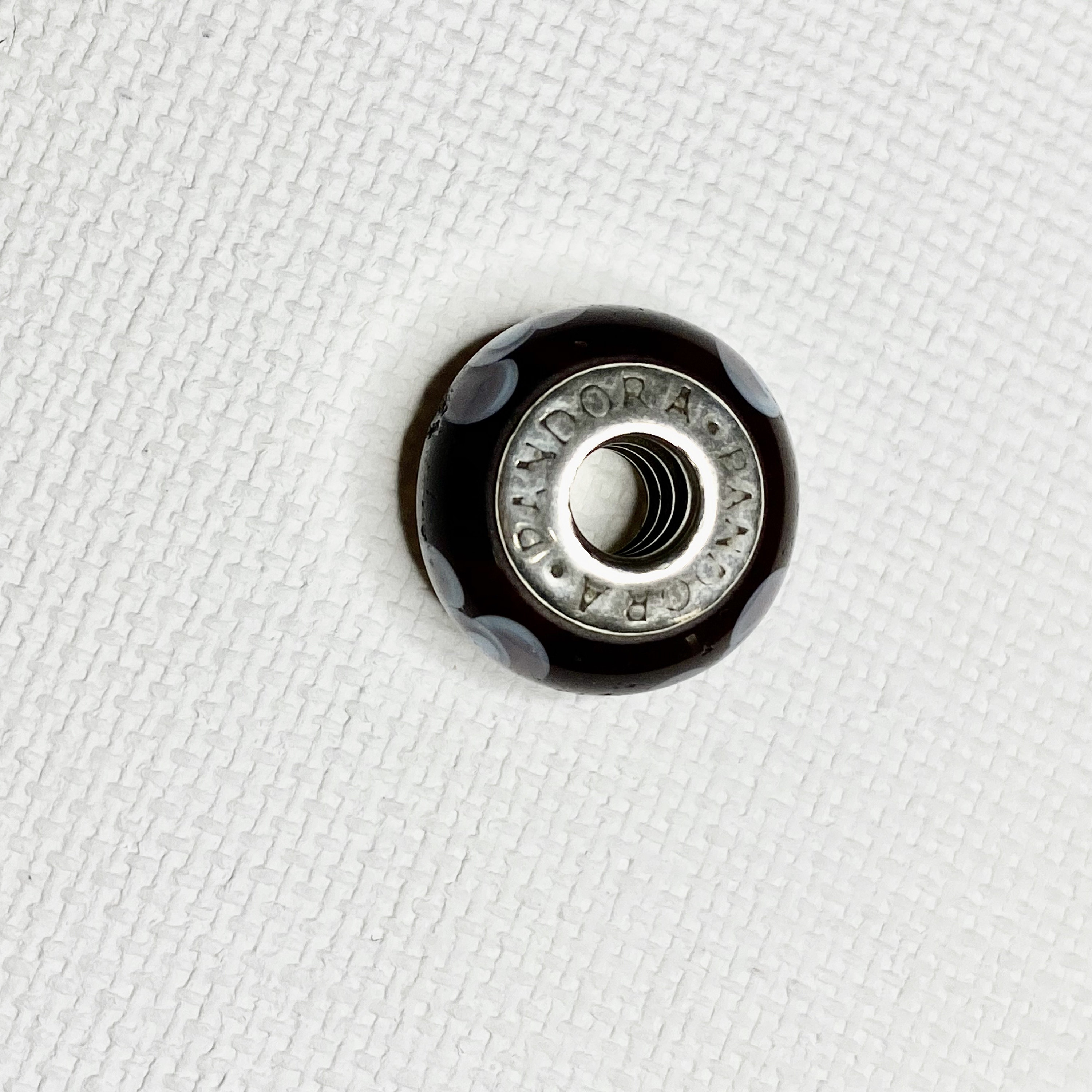 Authentic Pandora Charm Blue Flower Bead Sterling Silver - Etsy