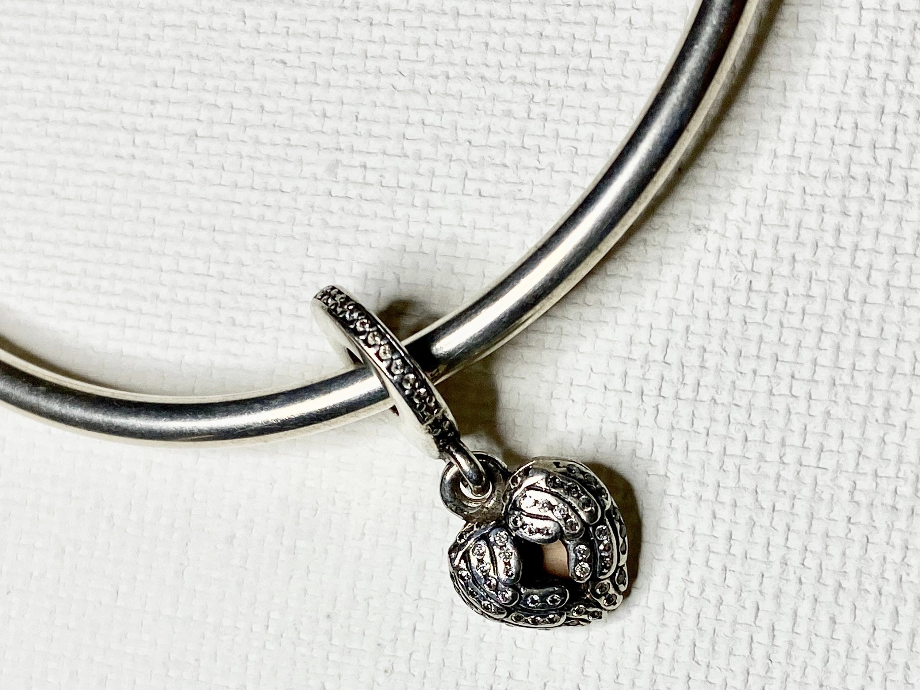 Authentic Pandora Heart Locket Rhinestone Keepsake Vintage - Etsy