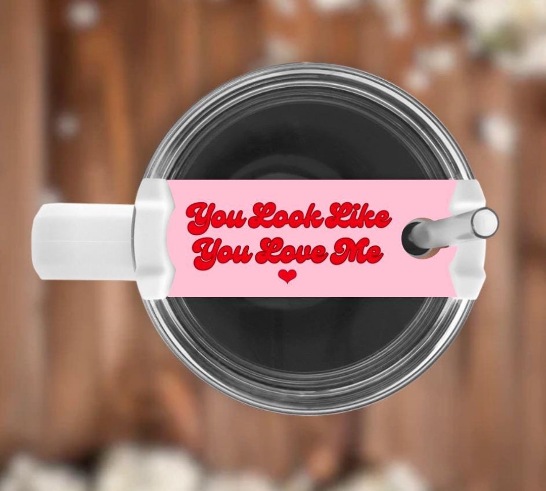 You Look Like You Love Me Stanley Topper, 40oz 30oz Stanley Name Plate ...