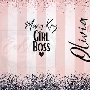 Mary Kay Inspired Tumbler, 20oz Personalized Mary Kay Cup, Custom Mary ...