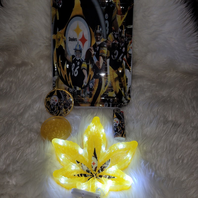 Steelers Rolling Tray - Etsy