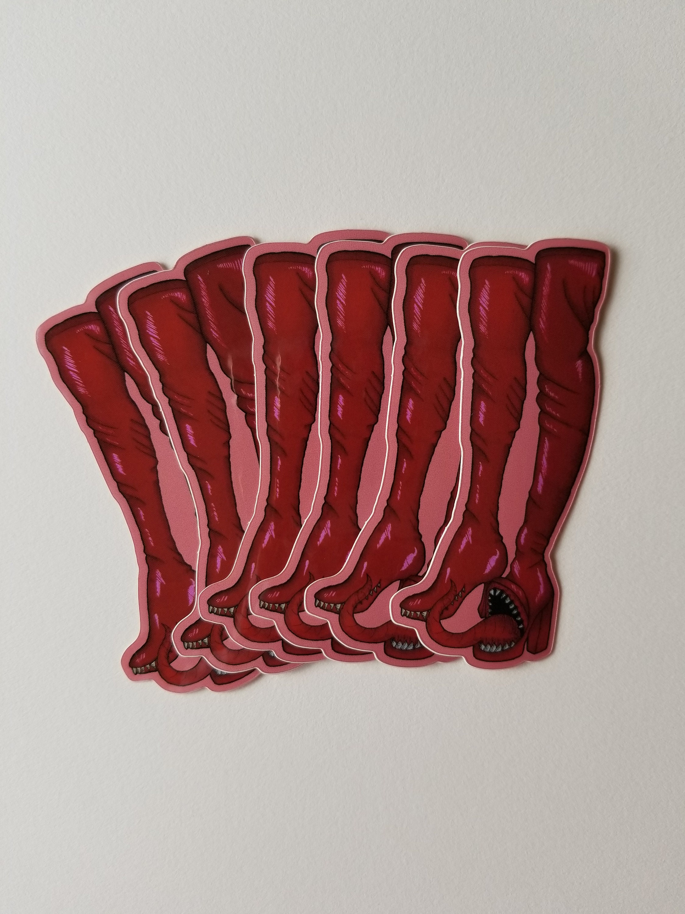 Mimic Boots Vinyl Sticker scratch and Weatherproof | Etsy