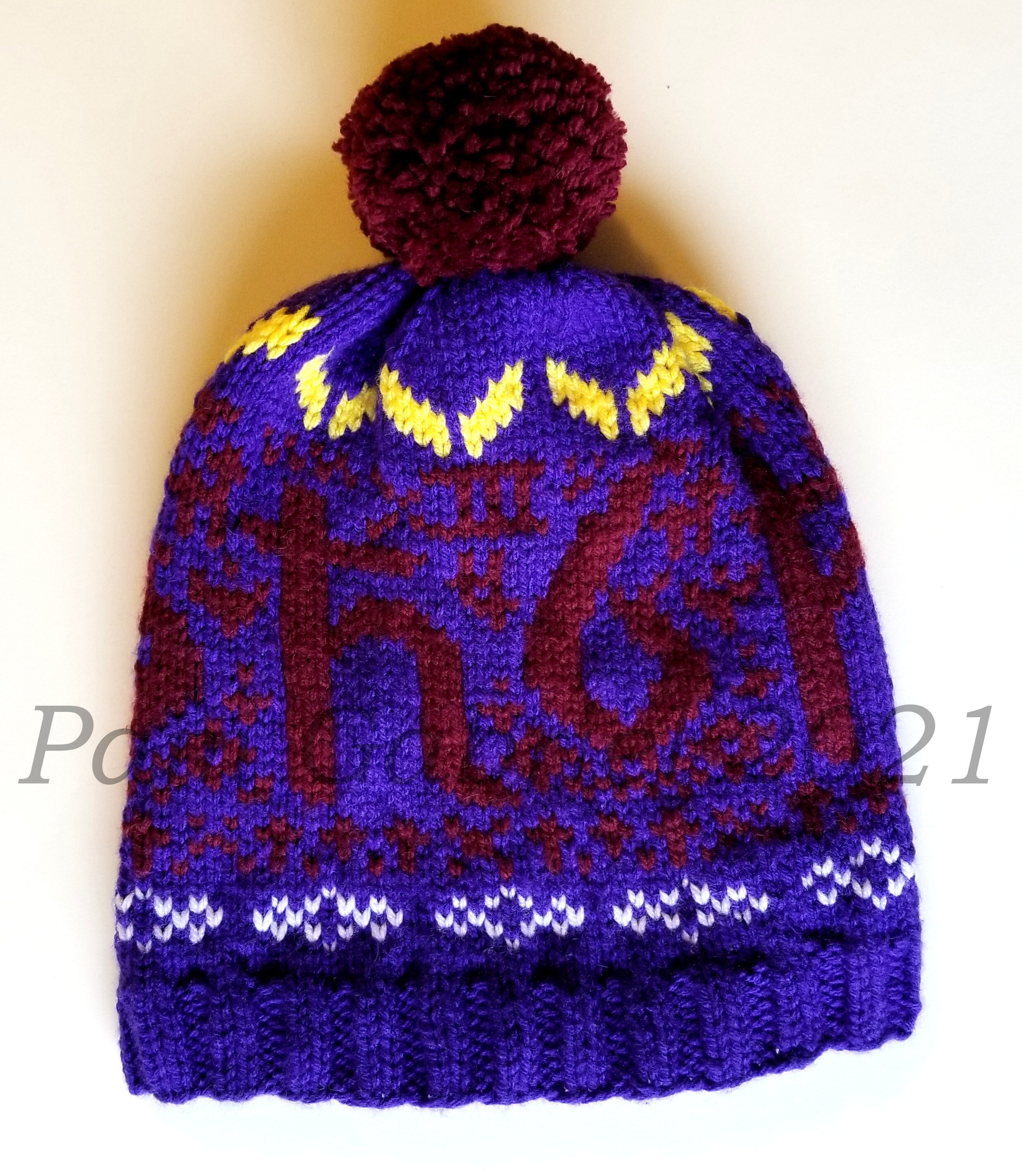 Sailor Saturn Fair Isle Hat - Knitting Pattern Only - Instant Download ...