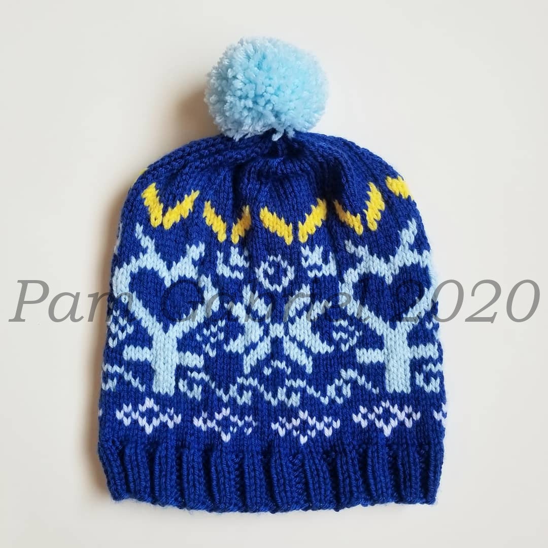 Sailor Mercury Fair Isle Hat - Knitting Pattern Only - Instant Download ...