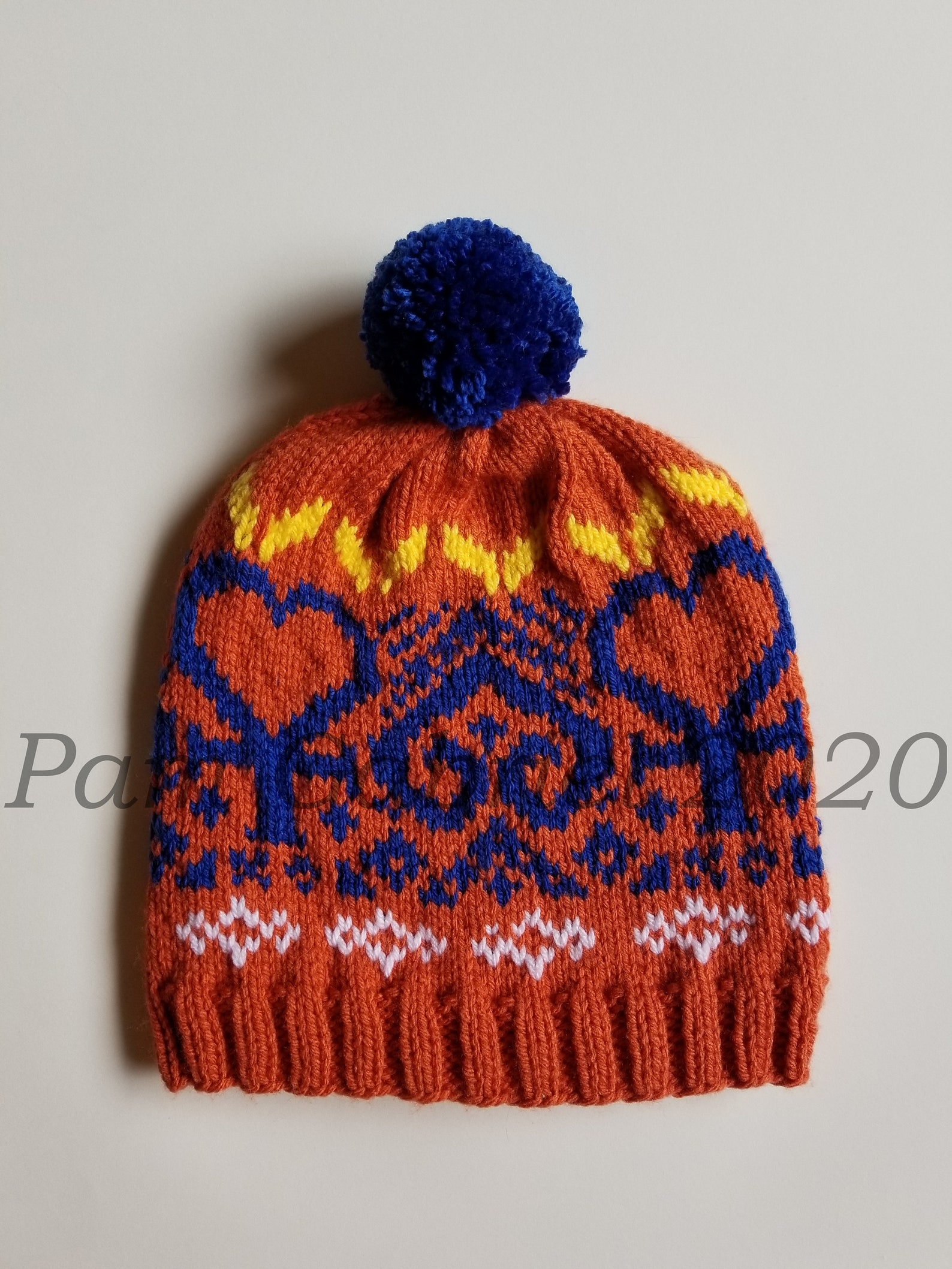 Sailor Venus Fair Isle Hat - Knitting Pattern Only - Instant Download ...