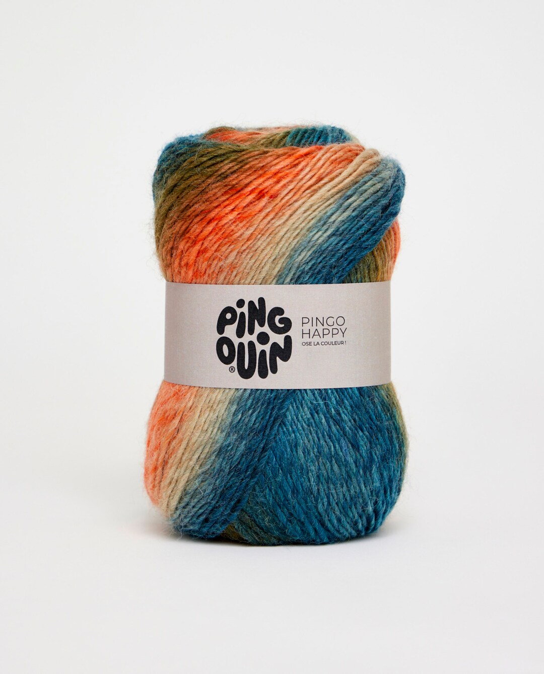 Multicolor Wool Blend Yarn: Pingo Happy Self-striping DK Thread - Etsy