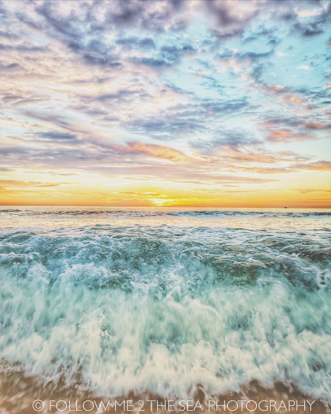 Sunrise Beach Photo~ Washed Away - Etsy