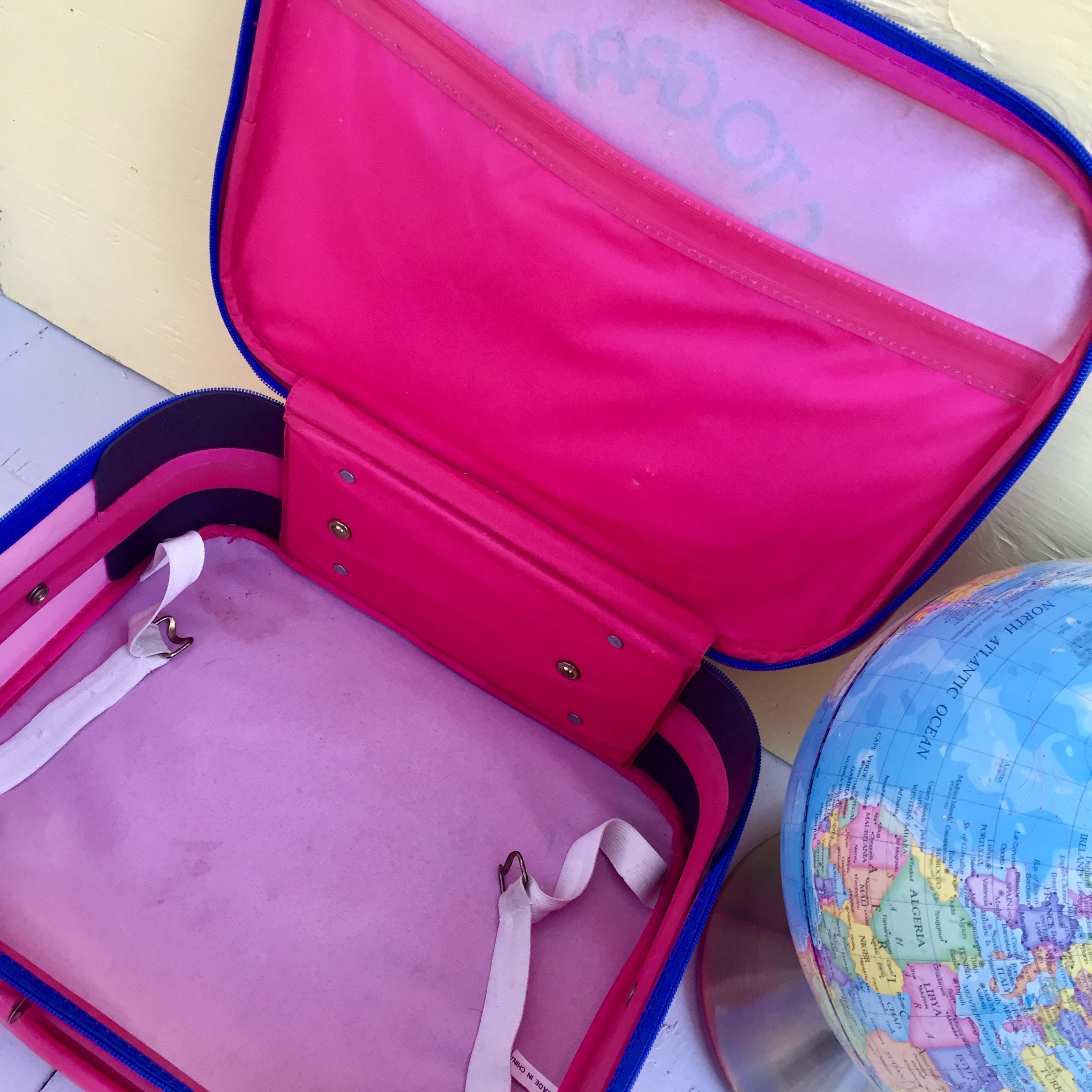 Vintage Going to Grandma's Suitcase, Vintage Child's Suitcase, Vintage ...