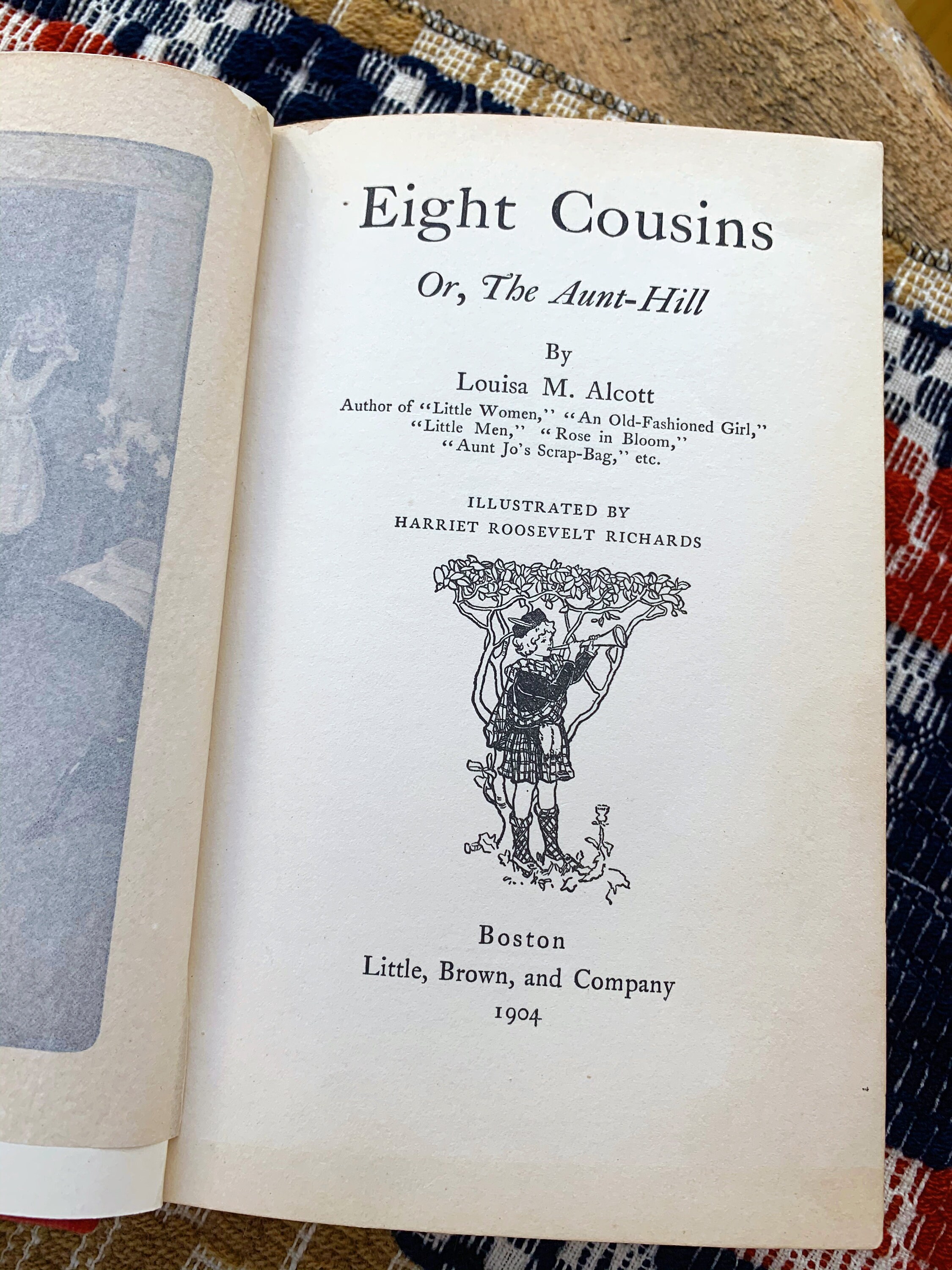 Vintage Eight Cousins or The Aunt-Hill book by Louisa May Alcott, Early ...