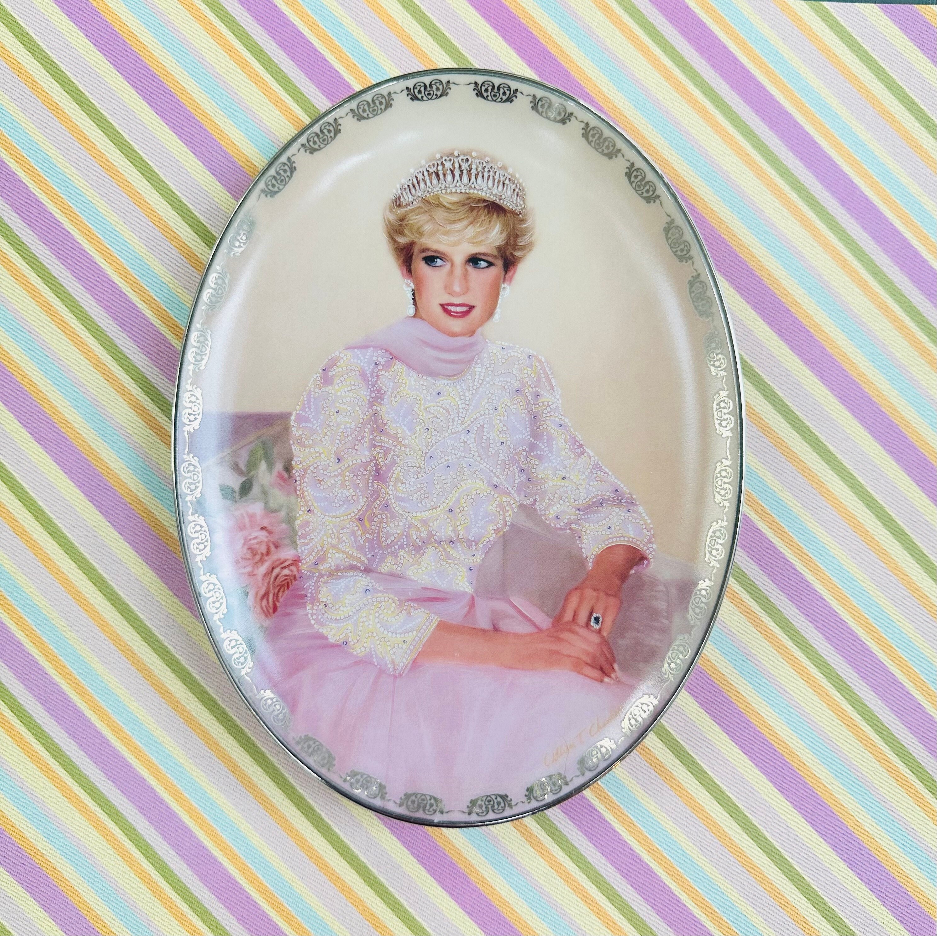 Vintage Princess Diana collectors plate, Princess Diana Wall Plate ...
