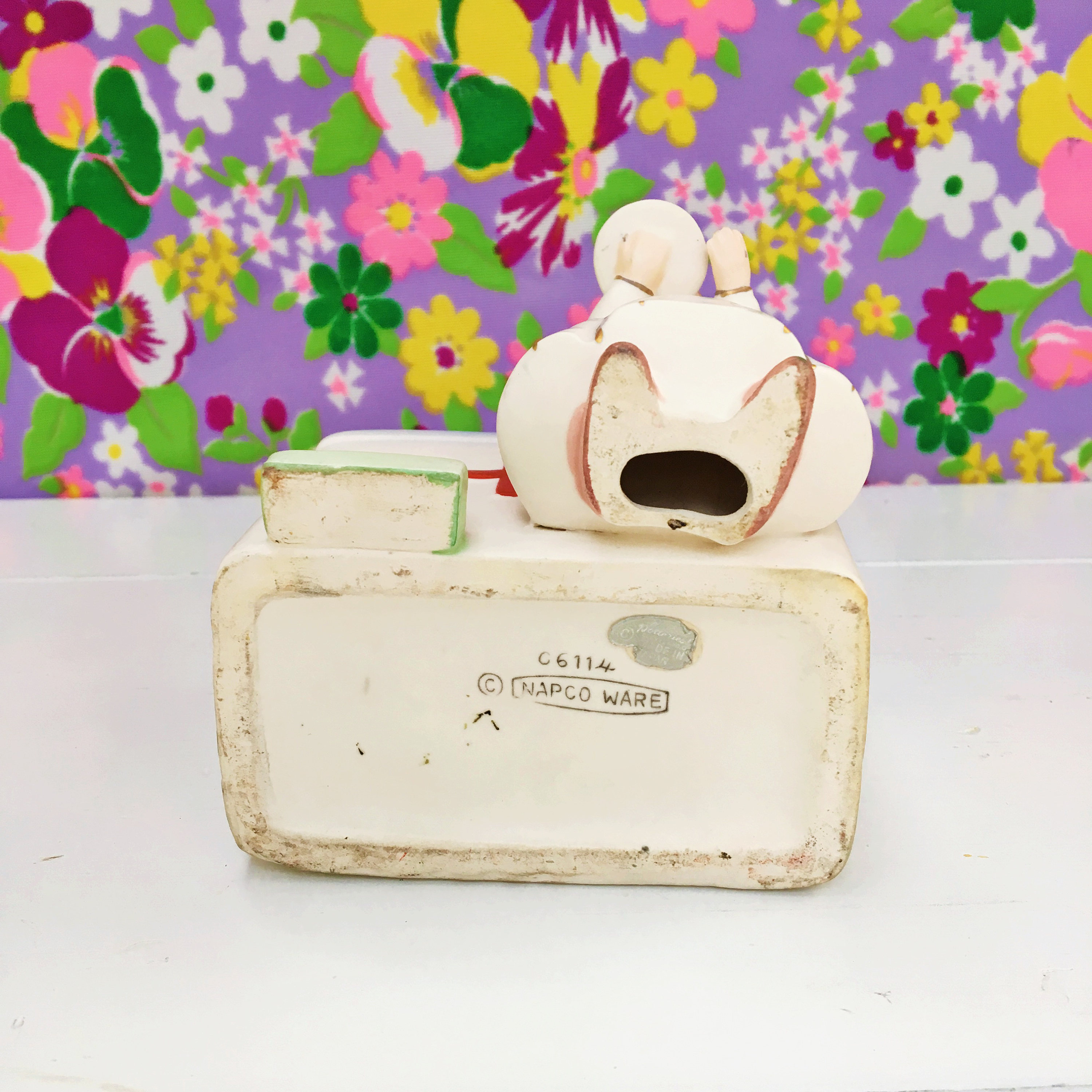 Vintage Napco Nurse Planter, Rare Napco Planter, Red Cross Nurse ...