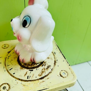 Vintage Ceramic Puppy Souvenir Bank, Vintage Dog Coin Bank, Vintage ...